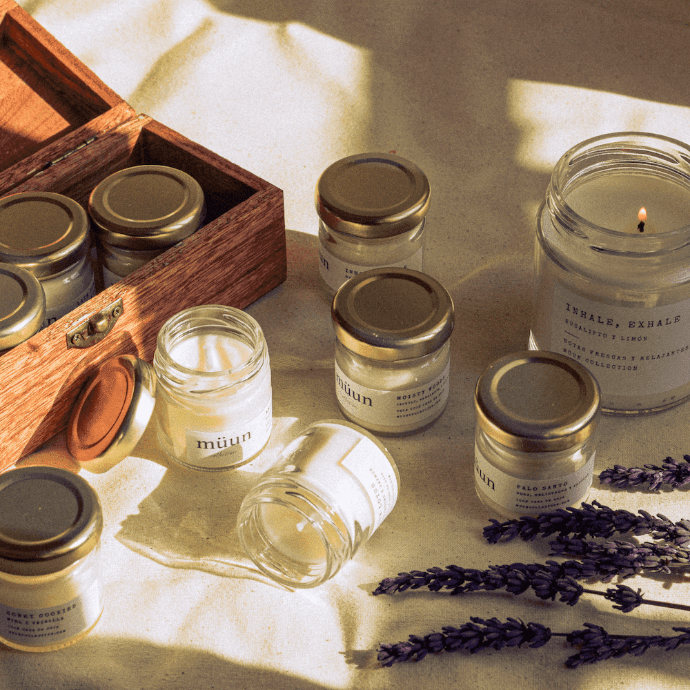 Discovery kits de velas - Müun velas 100% de cera de soja